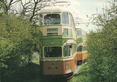 VINTAGE J. Arthur Dixon Tramway Museum Crich Glasgow Tramcar No.1297 ...