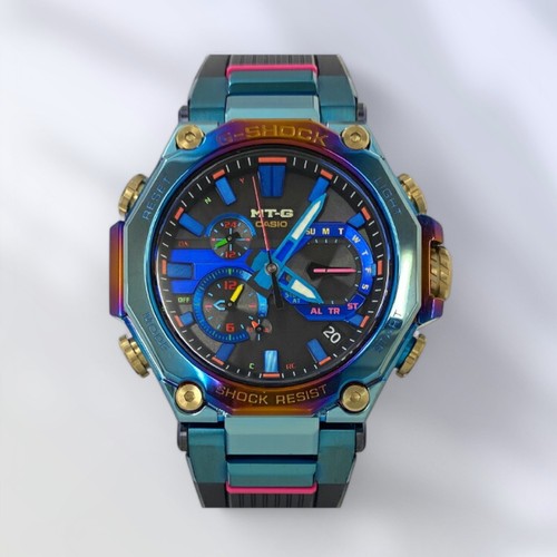 Casio G-Shock MT-G B2000PH-2AJR Blue Phoenix Radio Solar Used | eBay