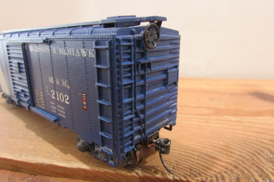 HO Scale 40' Box Car Hudson & Mohawk (Custom) C1178 | eBay