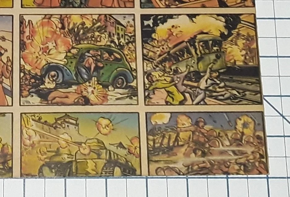 Rare Uncut Sheet 1938 Gum HORRORS Of WAR Cards Full Color Non-Sport ...