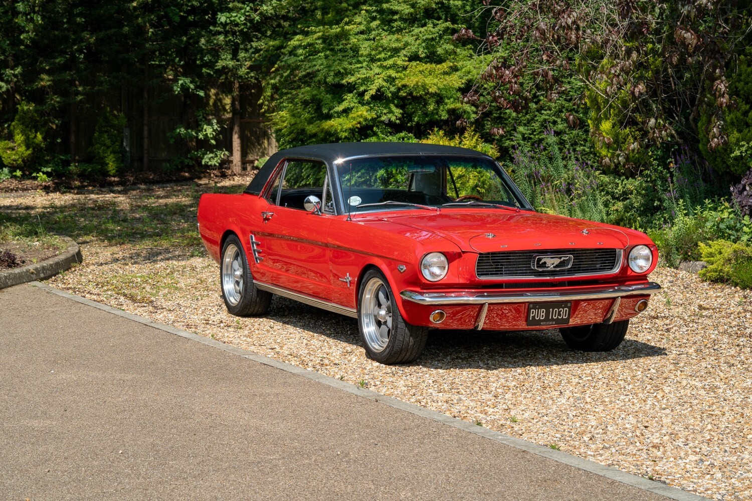 1966 Ford Mustang 332 Cu V8 5 Speed Stroker Coupe Petrol Manual - UK ...