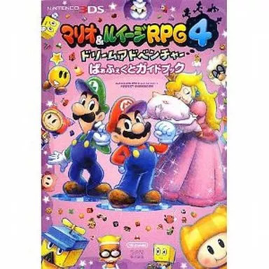 Strategy Guide 3Ds Action Rpg Game Mario Luigi 4 Dream Adventure ...