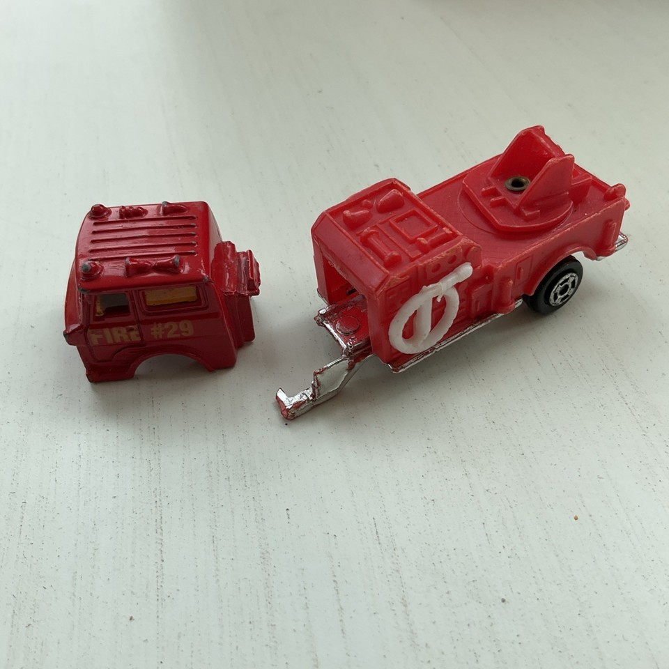 Vintage Diecast Fire Truck Lot of 8 Fire Engines Matchbox, Maisto ...