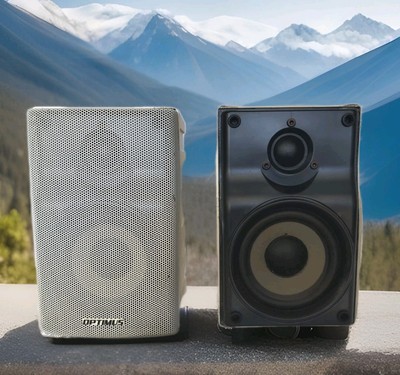 Vintage Radioshack Radio Shack OPTIMUS Pro X7 40-2076 White Metal Mesh ...