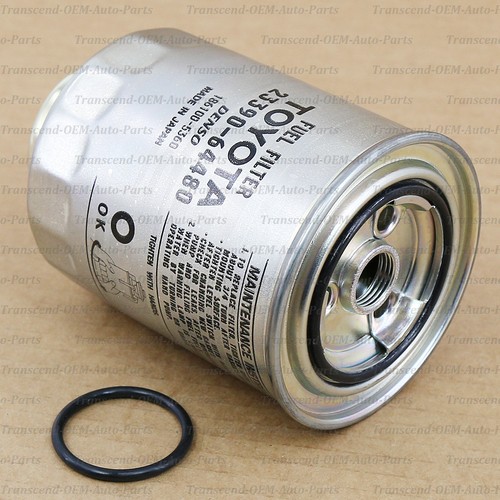 23390-64480 GENUINE OEM DIESEL FUEL FILTER - LAND CRUISER HILUX PRADO ...
