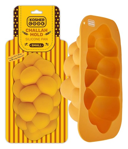 The Kosher Cook Silicone Braided Challah Mold - Small - Braided Oval ...