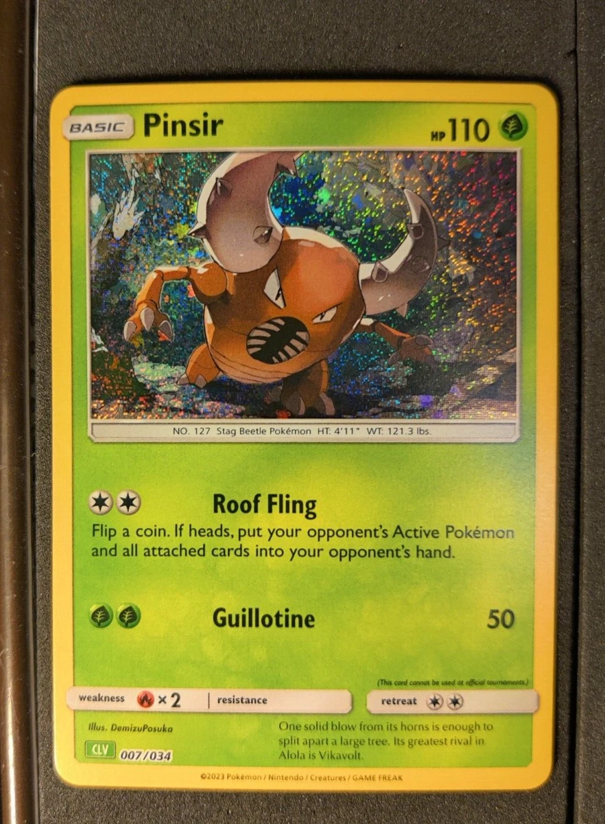 Pokemon Pinsir Card