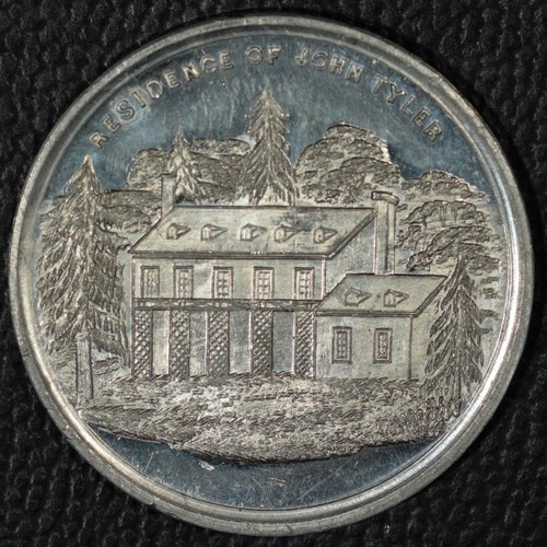 Lovett's Presidential Residences Series Medal,10th president John Tyler ...