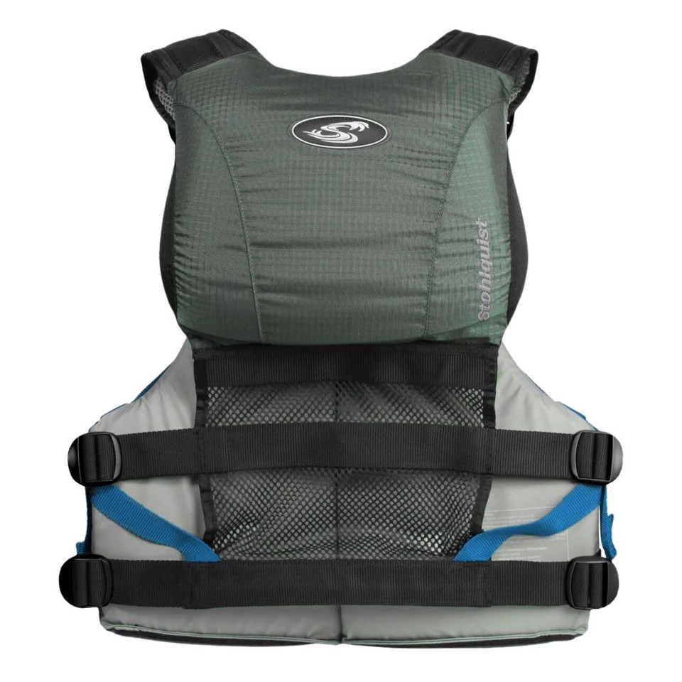 Stohlquist Ebb PFD, Steel Green, 2X-Large | eBay
