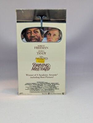 Driving Miss Daisy (VHS, 1990) Morgan Freeman Jessica Tandy New Sealed ...