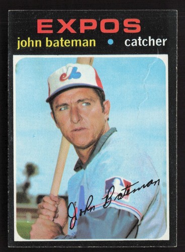 John Bateman 1971 Topps #628 Montreal Expos VG CR | eBay