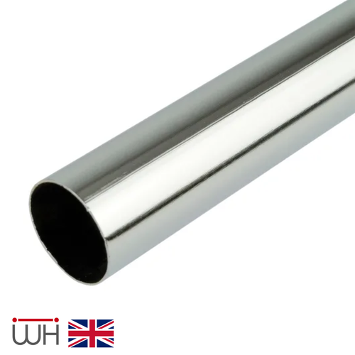 Durable Chrome-Plated Steel Tubing | 1m Length | Available in Multiple ...