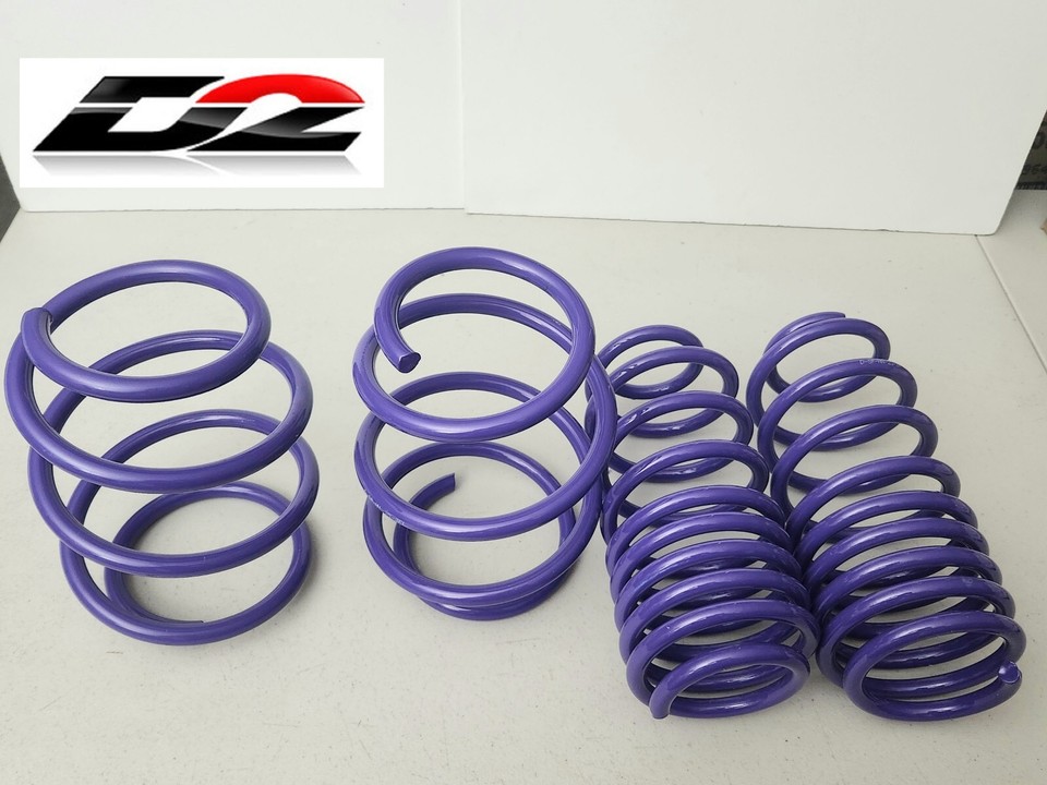 D2 Racing Lowering Springs 2016-2025 Civic 2023+ Integra D-SP-HN-25-3 ...