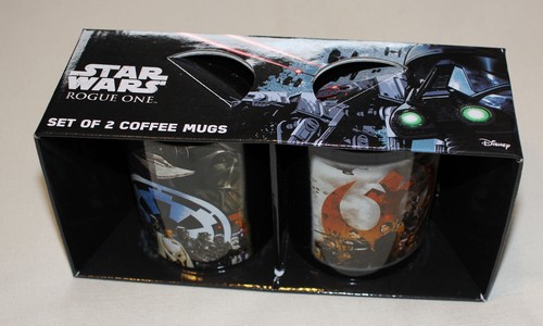 Star Wars Rogue One Imperial Vs Rebel Alliance Set Of 2 Coffee Mugs New ...