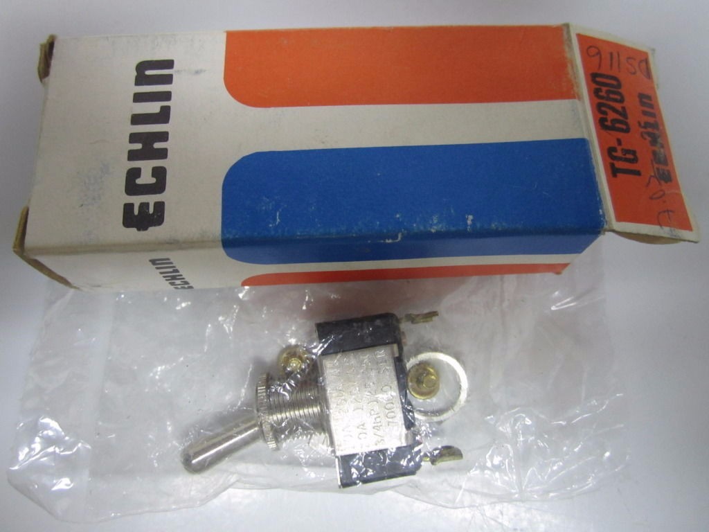 Universal 10-Amp On/Off Toggle Switch NORS ECHLIN TG6260 DS116 | eBay
