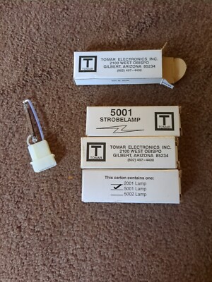 TOMAR Electronics #5001 STROBE TUBE LAMP( Lot of 4) | eBay