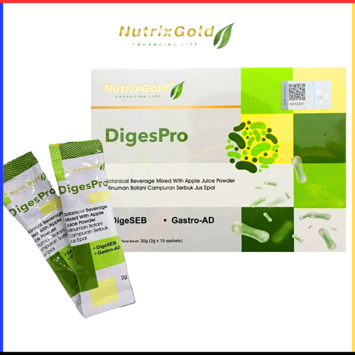 NutrixGold Original DigesPro Botanical Drink Digestive Health Apple ...