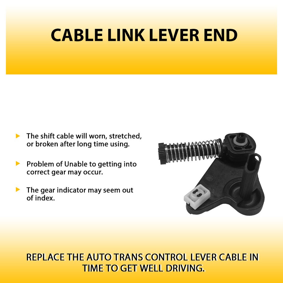 5Q0711202B For VW Audi Skoda Seat Gear Selector Gearshift Cable Link ...