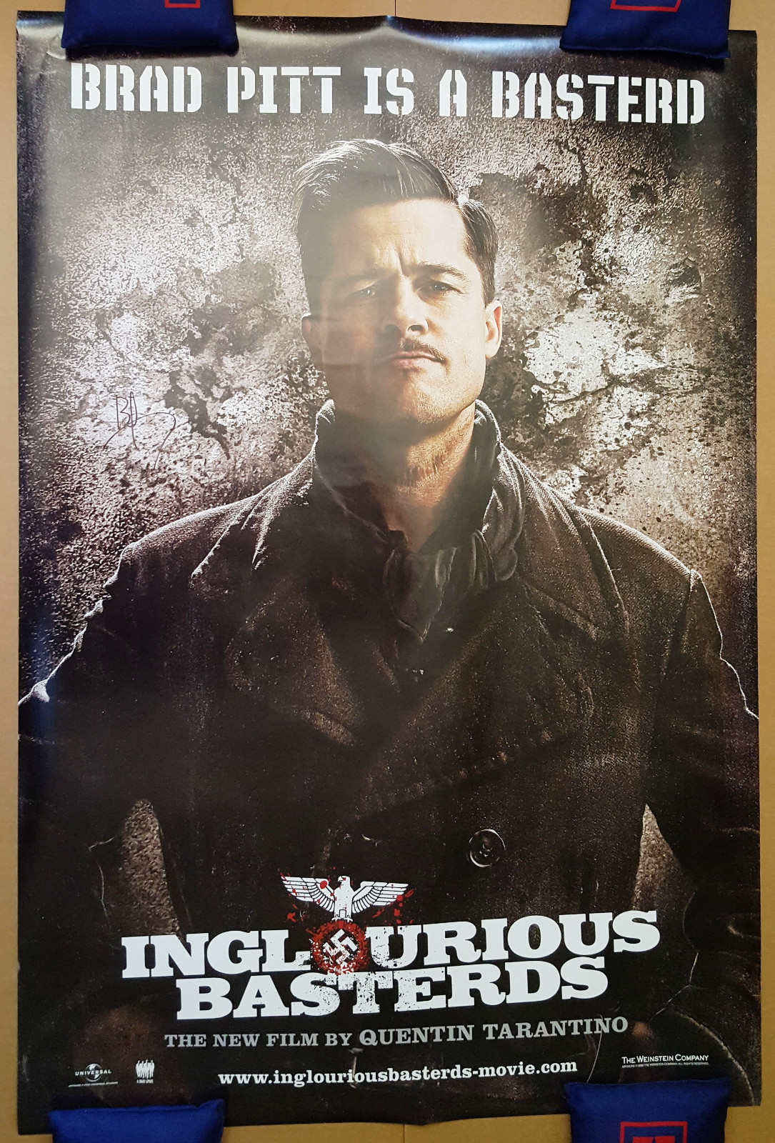 Inglorious Bastards Brad Pitt Poster