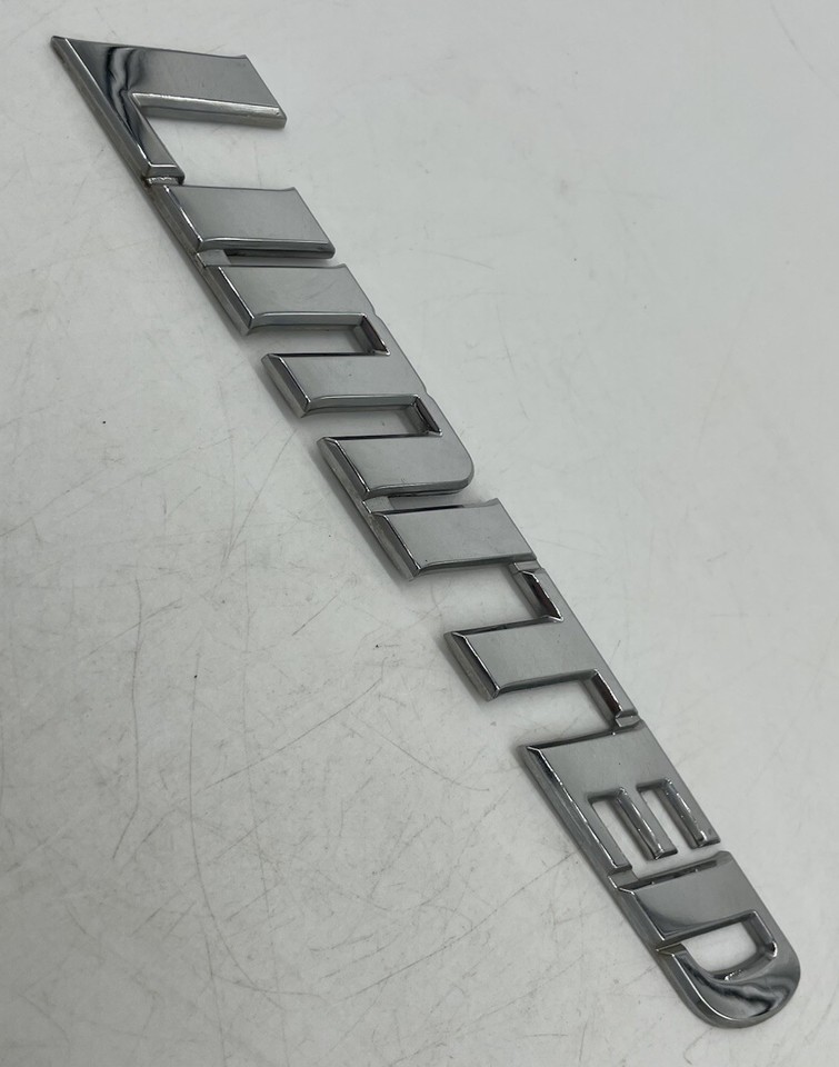 01 - 07 TOYOTA HIGHLANDER LIMITED V6 CHROME REAR TAIL GATE EMBLEM LOGO ...