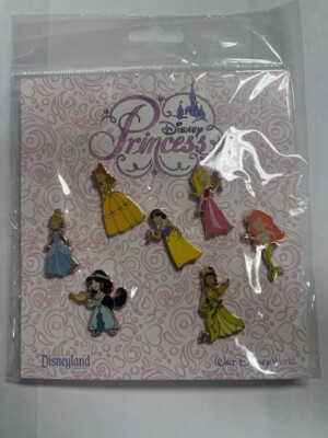 Disney Pins Princess 7 Pin Booster Set BRAND NEW Sealed AUTHENTIC | eBay
