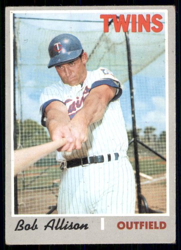 1970 Topps #635 Bob Allison - High Number | eBay