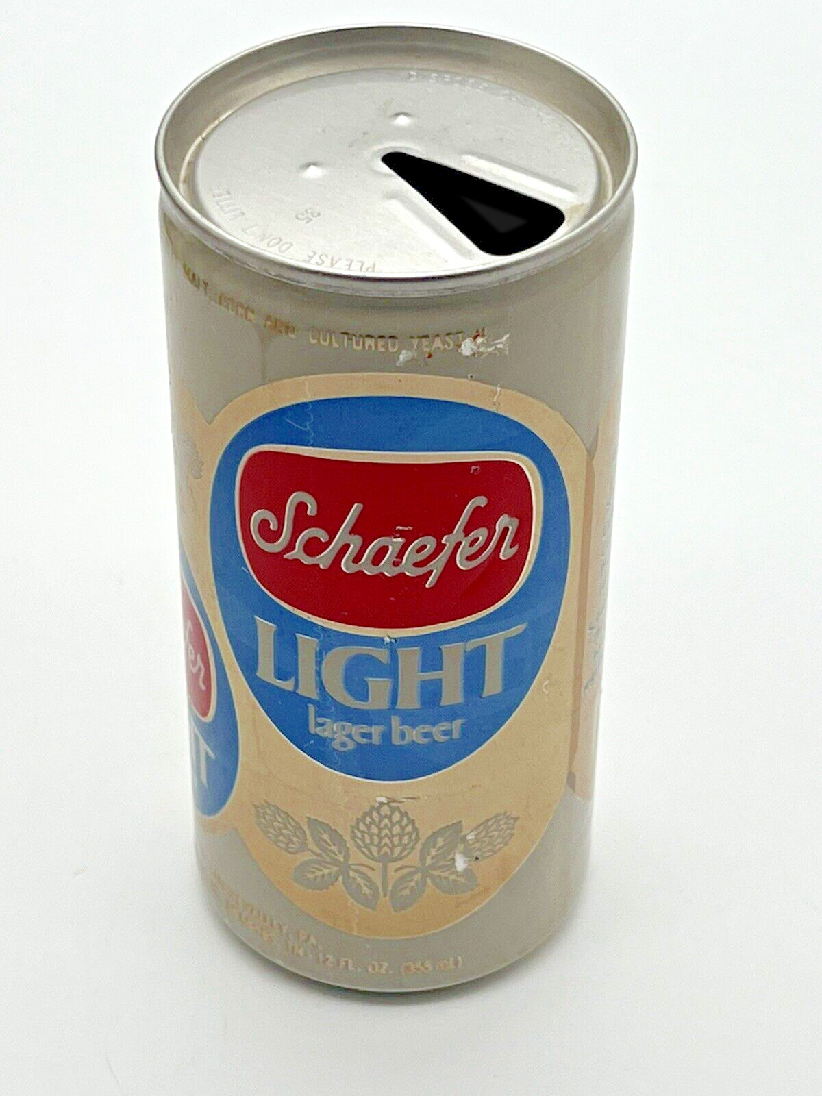 Vintage SCHAEFER LIGHT LAGER Beer Can | Grelly USA