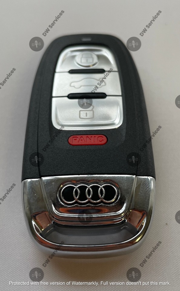 NEW! Audi 4-button remote PROXIMITY key fob WITH Comfort ACCESS ...