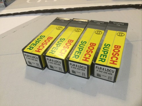 BOSCH FLR 8 LDCU - Brand New, Boxed. Bosch Super Spark Plugs x 4 | eBay