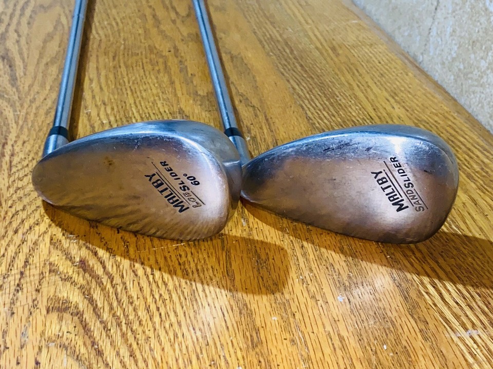 56 & 60 Degree Slider/Sand Slider Wedge Maltby Rh 35" Steel Stiff ...