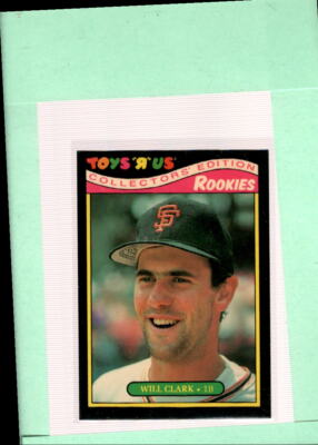 1987 Topps Toys R Us Rookies #7 Will Clark MINT Giants ID:42983 | eBay