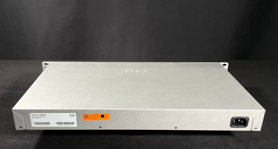 Cisco Meraki MX85-HW Router Firewall Security UNCLAIMED - Same Day ...