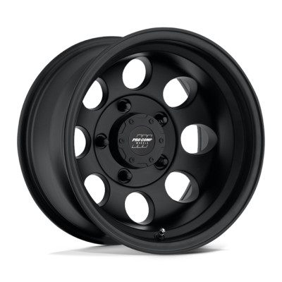 PRO COMP WHEEL Series 69 Vintage 15X8 5X114.3 Offset -19 Flat Black ...