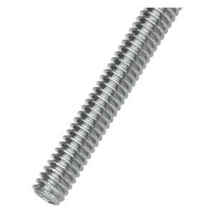 2 Lengths - Threaded Rod 10/32" x 12" All Thread Rod Zinc Plated Steel ...