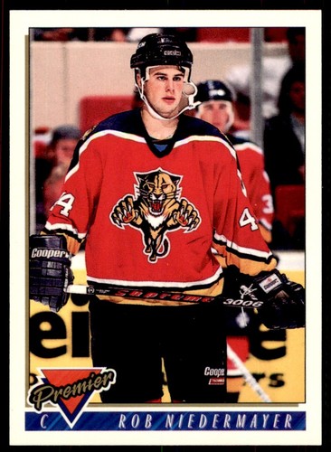 1993-94 Topps Premier Rob Niedermayer . Florida Panthers #270 | eBay
