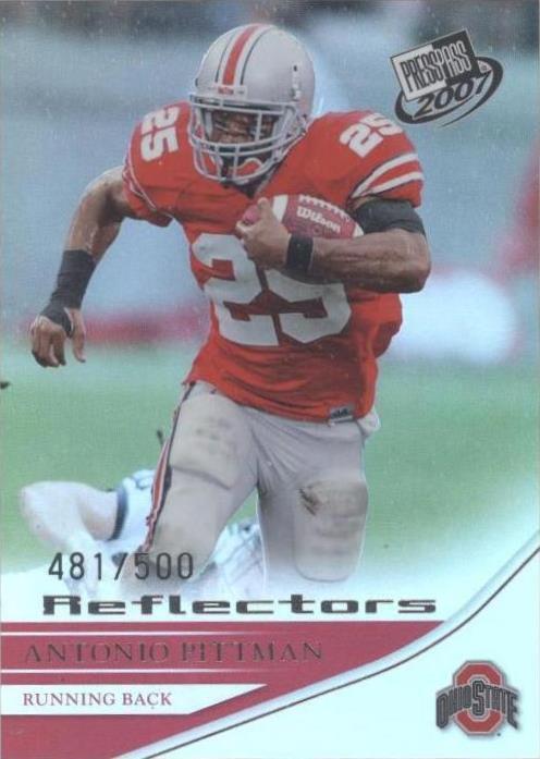 2007 Press Pass - Antonio Pittman #12 Reflectors /500 (RC) for sale ...