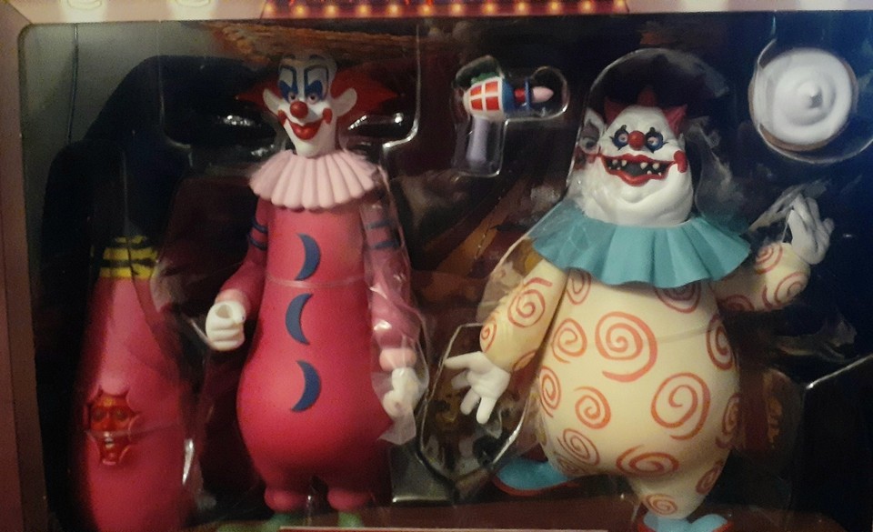 NECA Toony Terrors Slim & Chubby Killer Klowns from Outer Space Figures ...