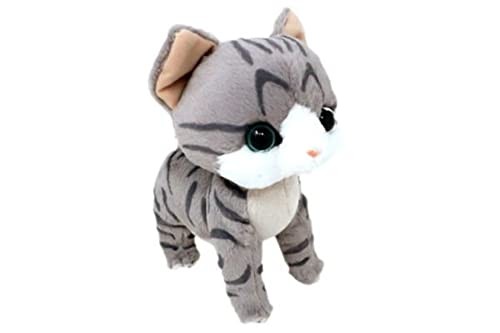 Naitou Design Akio Watanabe Cat Plush Toy 15cm Gray Tabby Kitten New | eBay