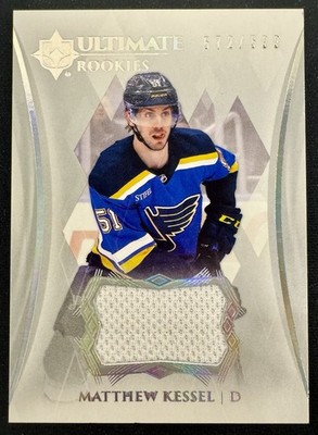 2023-24 Ultimate Collection Hockey Ultimate Rookies Jersey Matthew ...