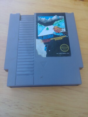 Slalom Nintendo Nes Cleaned & Tested Authentic | eBay