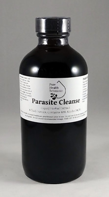 8oz Parasite Cleanse Tincture/Extract - Wormwood, Black Walnut Hull ...