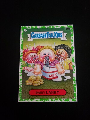 2020 GARBAGE PAIL KIDS 35TH ANNIVERSARY GREEN PARALLEL CARD 90b DAIRY ...