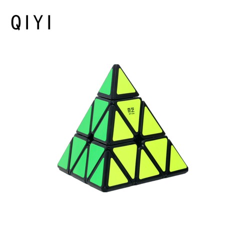 Pyraminx Black Sticker Magic Cube Puzzle Cube Super Smooth Speed Xmas ...