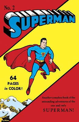 SUPERMAN #2 COMIC BOOK COVER 11"x17" POSTER PRINT | eBay