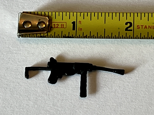 Remco Sgt. Rock Action Figure Machine Gun Accessory Part Vintage 1980's ...