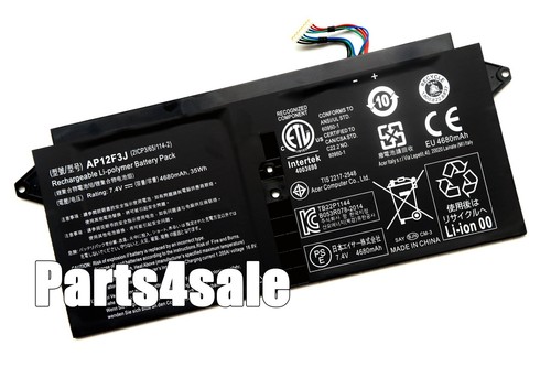 AP12F3J Genuine Battery For Acer Aspire S7 S7-391 13.3" Ultrabook 2ICP3 ...