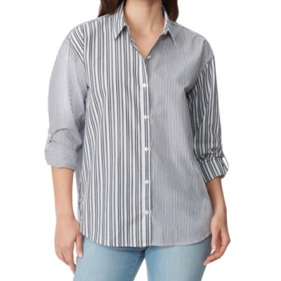 Gloria Vanderbilt Women's Amanda Button-Front Shirt Size S NWT | eBay