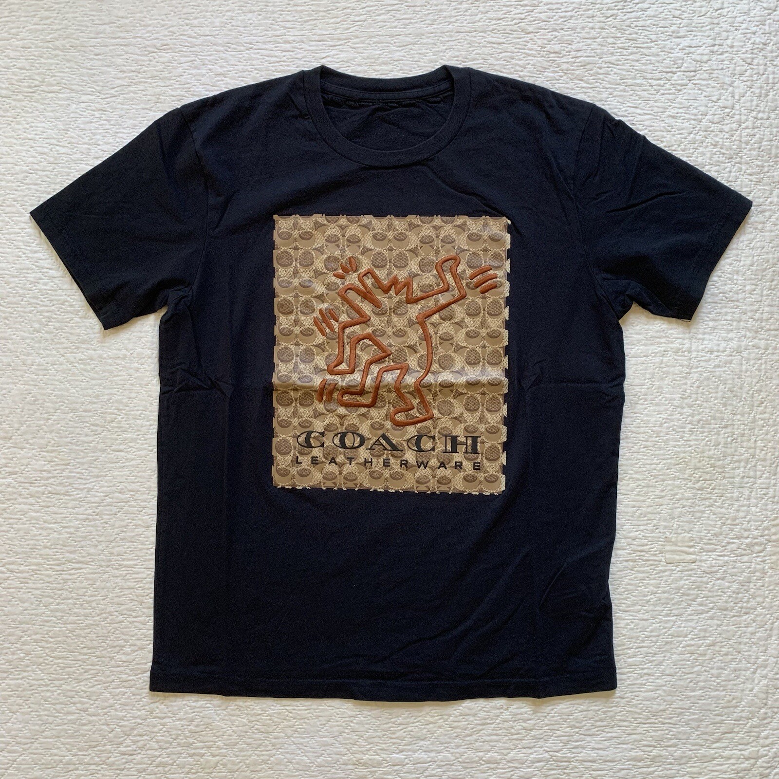 Coach X Keith Haring Signature T-Shirt Small Leatherw… - Gem