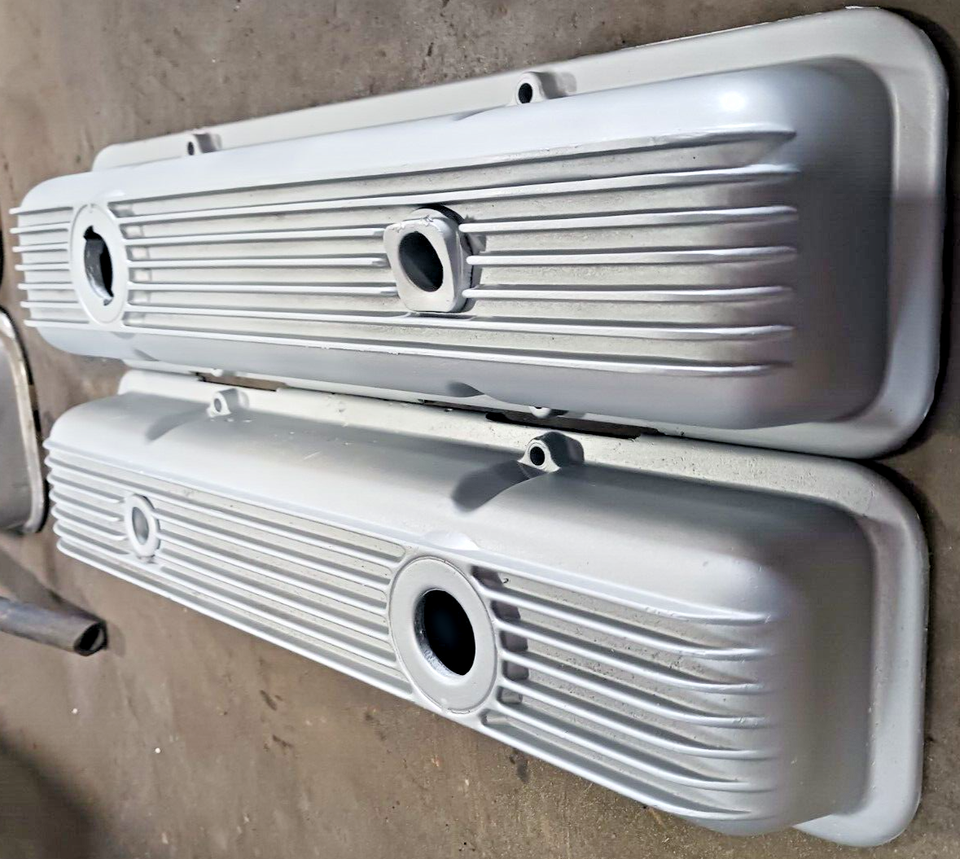 1968-77 CORVETTE LT1 1969-74 CAMARO RS SS Z28 FINNED ALUMINUM VALVE ...