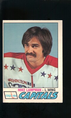 1977 O-PEE-CHEE HOCKEY CARD MIKE LAMPMAN #396 NM-MT CAPITALS | eBay